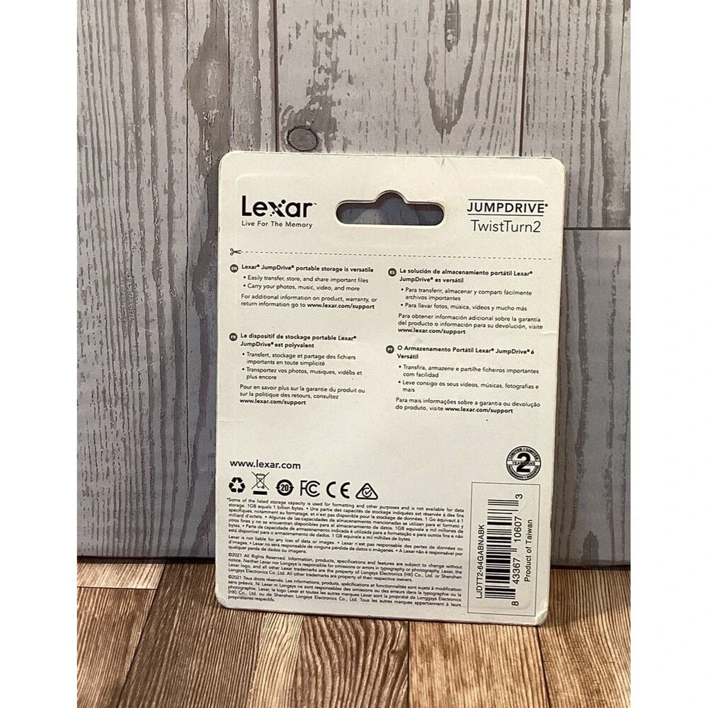 Lexar | Cameras, Photo & Video | Lexar 64gb Usb Flash Drive Twistturn 2 ...